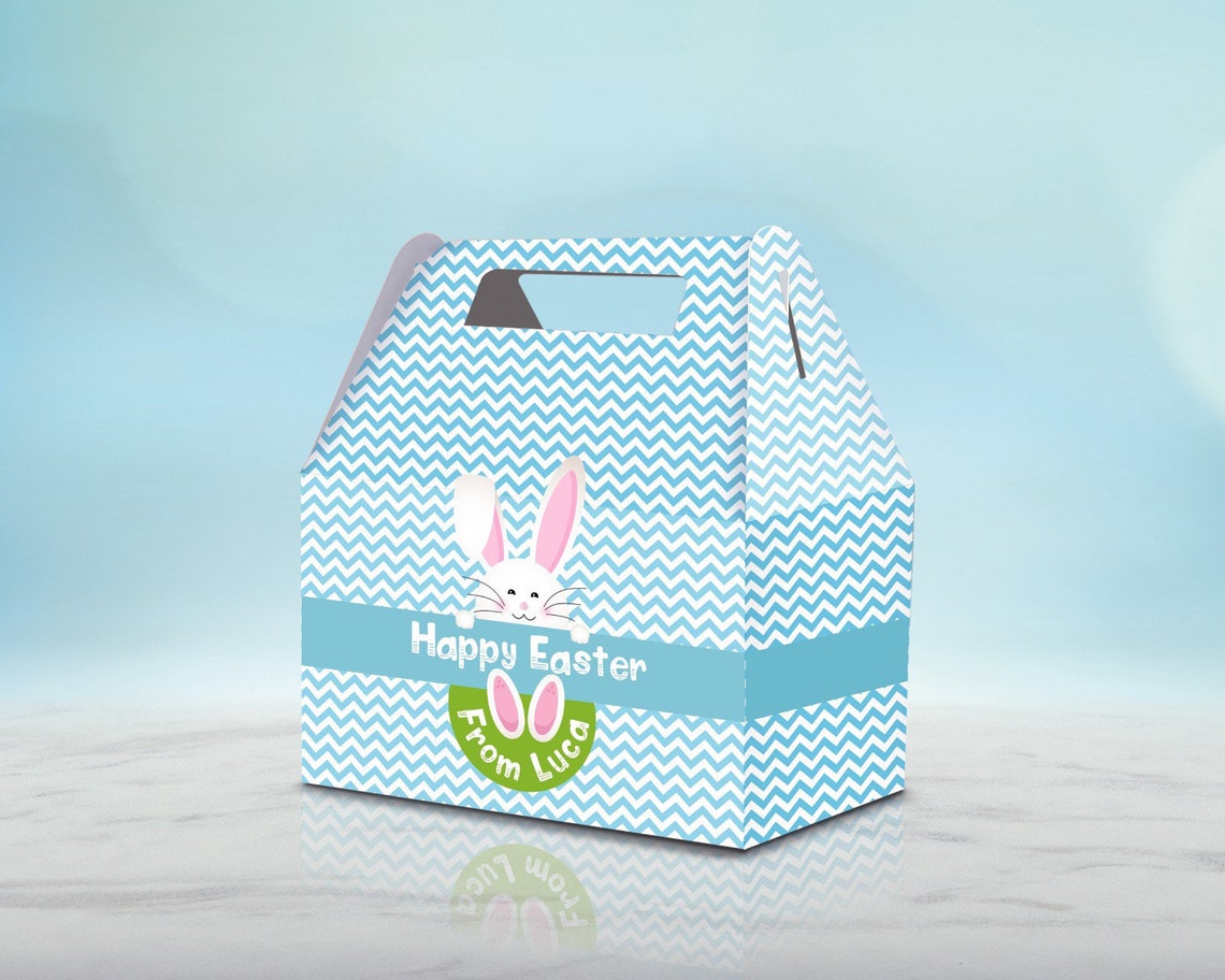 Easter Gable Boxes for Class Gift|| Easter Classroom Ideas|| Party Favor Box Easter ...
