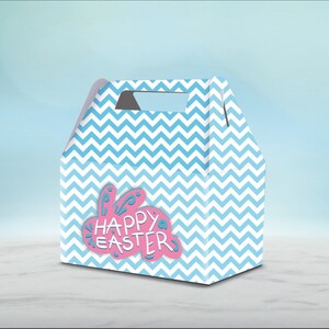 Easter Gable Boxes for Class Gift|| Easter Classroom Ideas|| Party Favor Box Easter ...
