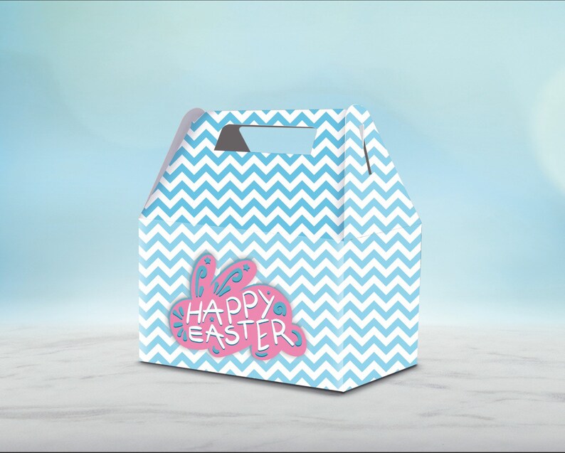 Easter Gable Boxes for Class Gift|| Easter Classroom Ideas|| Party Favor Box Easter ...