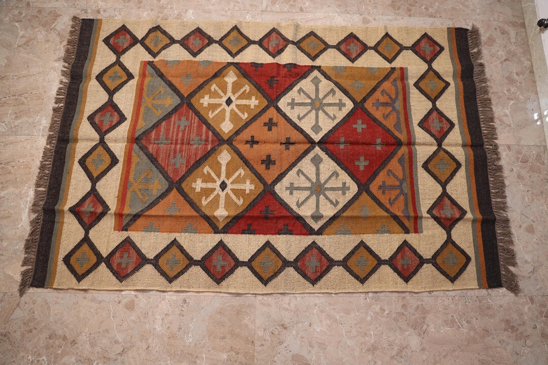 Rugs for Drawing Room, Floor, Bedroom, Hall Decor Rug, Custom Size Rug ...