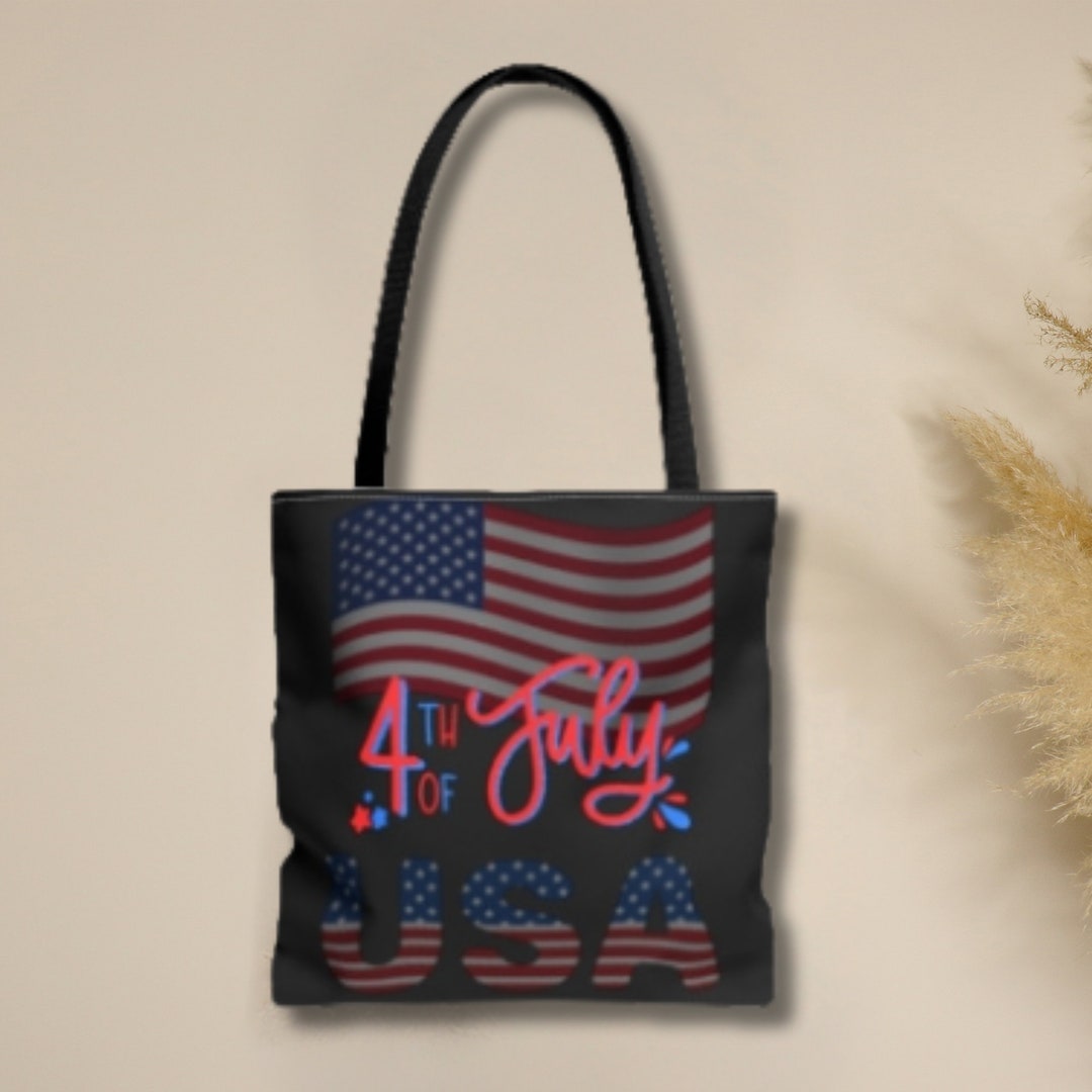 4th of July Tote Bag , USA Tote Bag,american Patriotic Tote Bag ...
