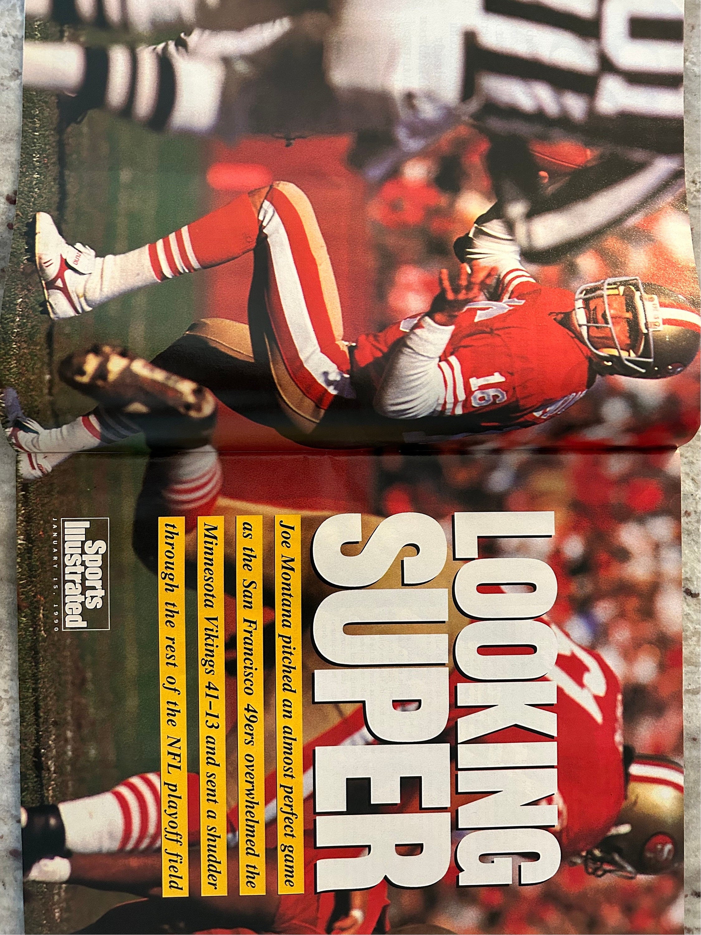 1990 Jerry Rice SI Magazine - Etsy