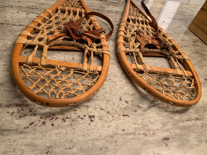 Vintage Faber Kids Snowshoes - Etsy