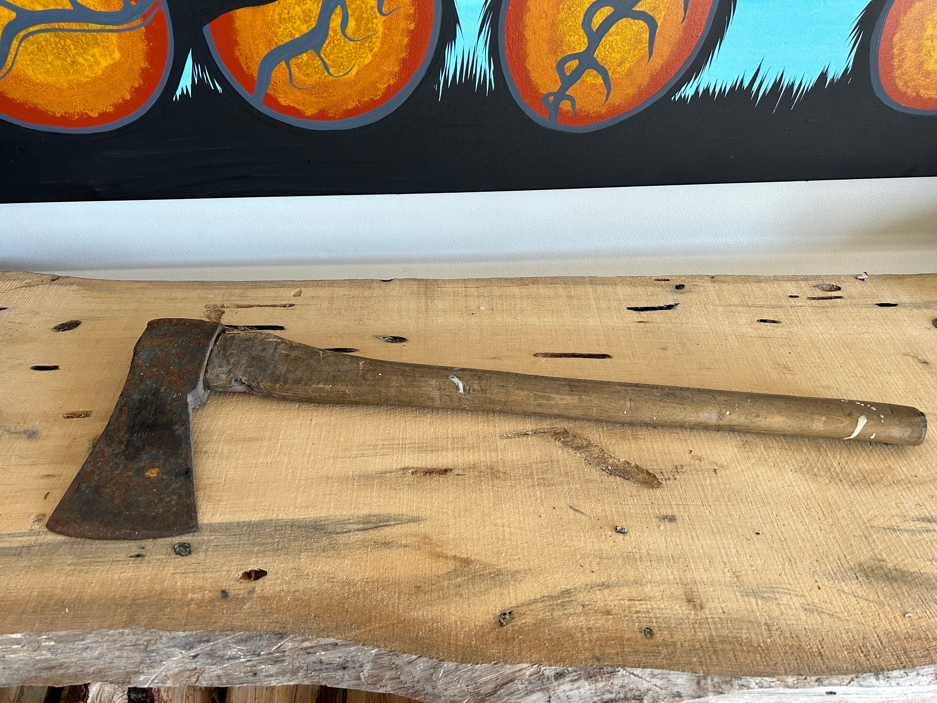 Vintage German Axe 2000 Grams - Etsy