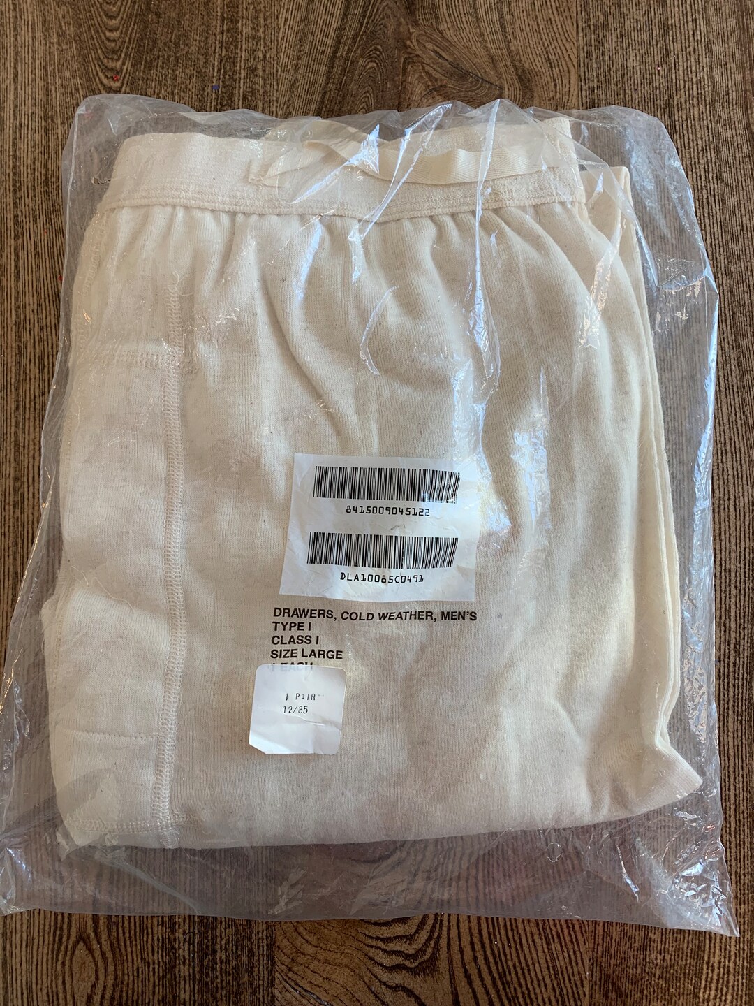 Men’s Long Underwear. NOS. Military Surplus - Etsy
