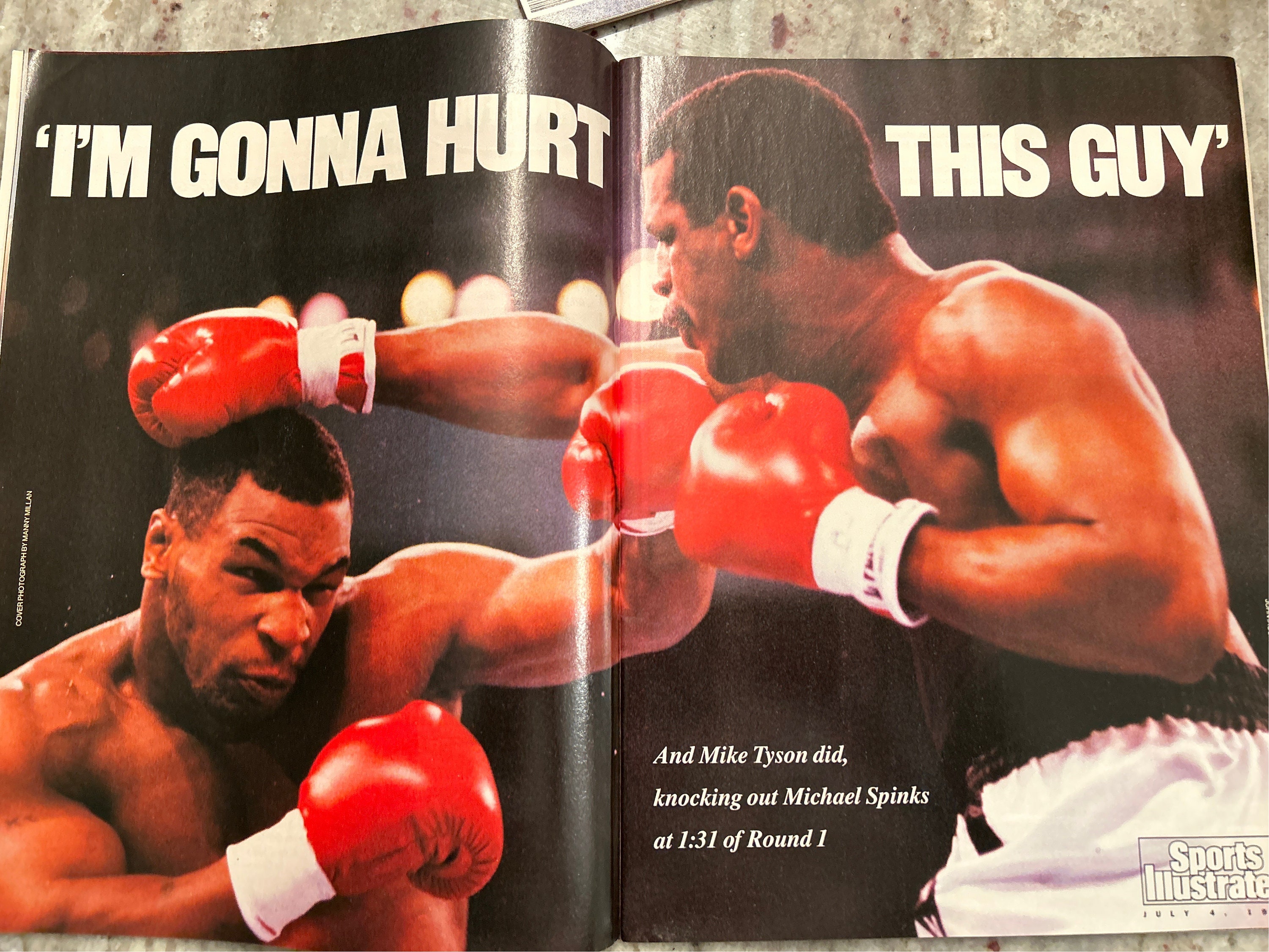 1988 Mike Tyson Sports Illustrated Magazine - Etsy 1988 Mike Tyson Sports Illustrated Magazine - Etsy