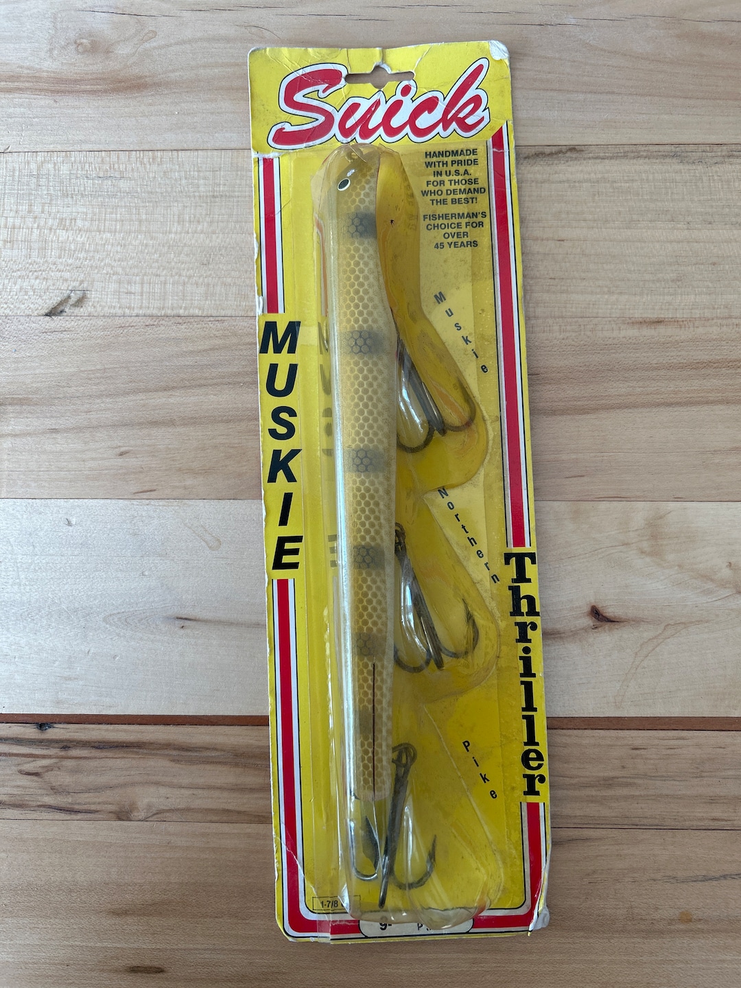 Vintage Suick Muskie Thriller - Etsy