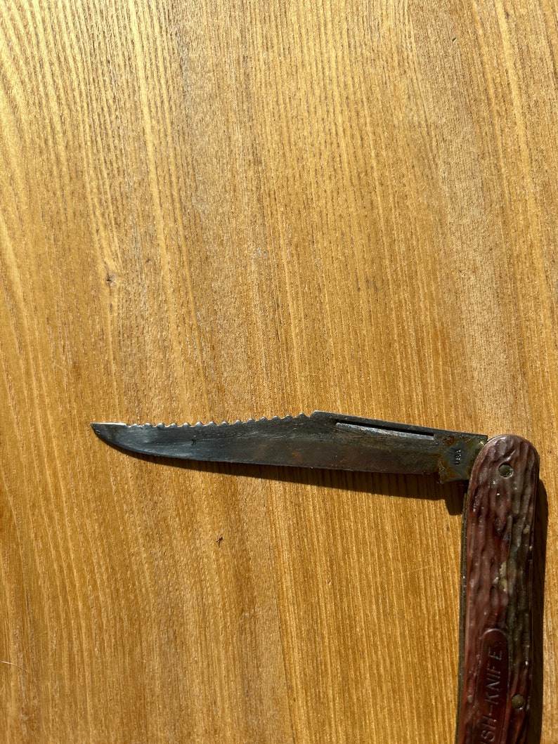 Vintage Folding Fish-knife - Etsy