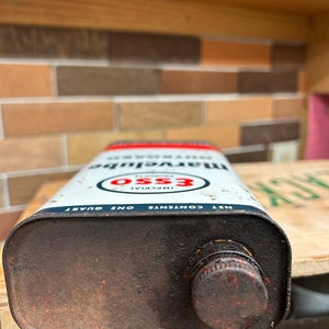 Vintage Esso Outboard Motor Oil Quart - Etsy