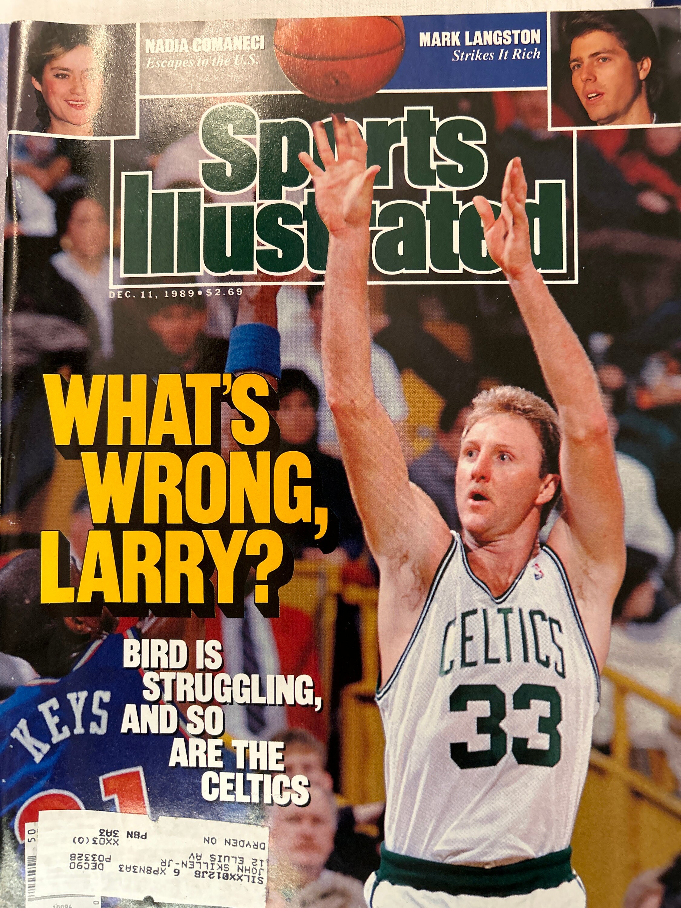 1989 and 1991 Celtics SI Covers - Etsy