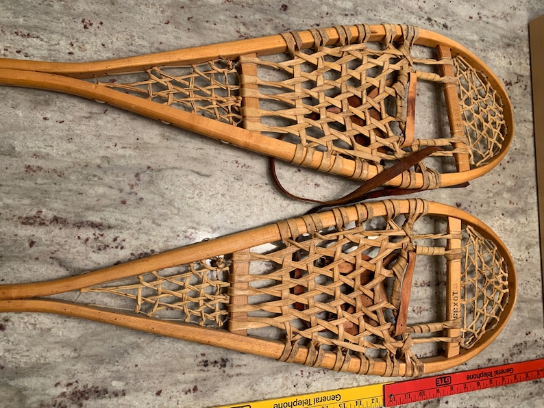 Vintage Faber Kids Snowshoes - Etsy