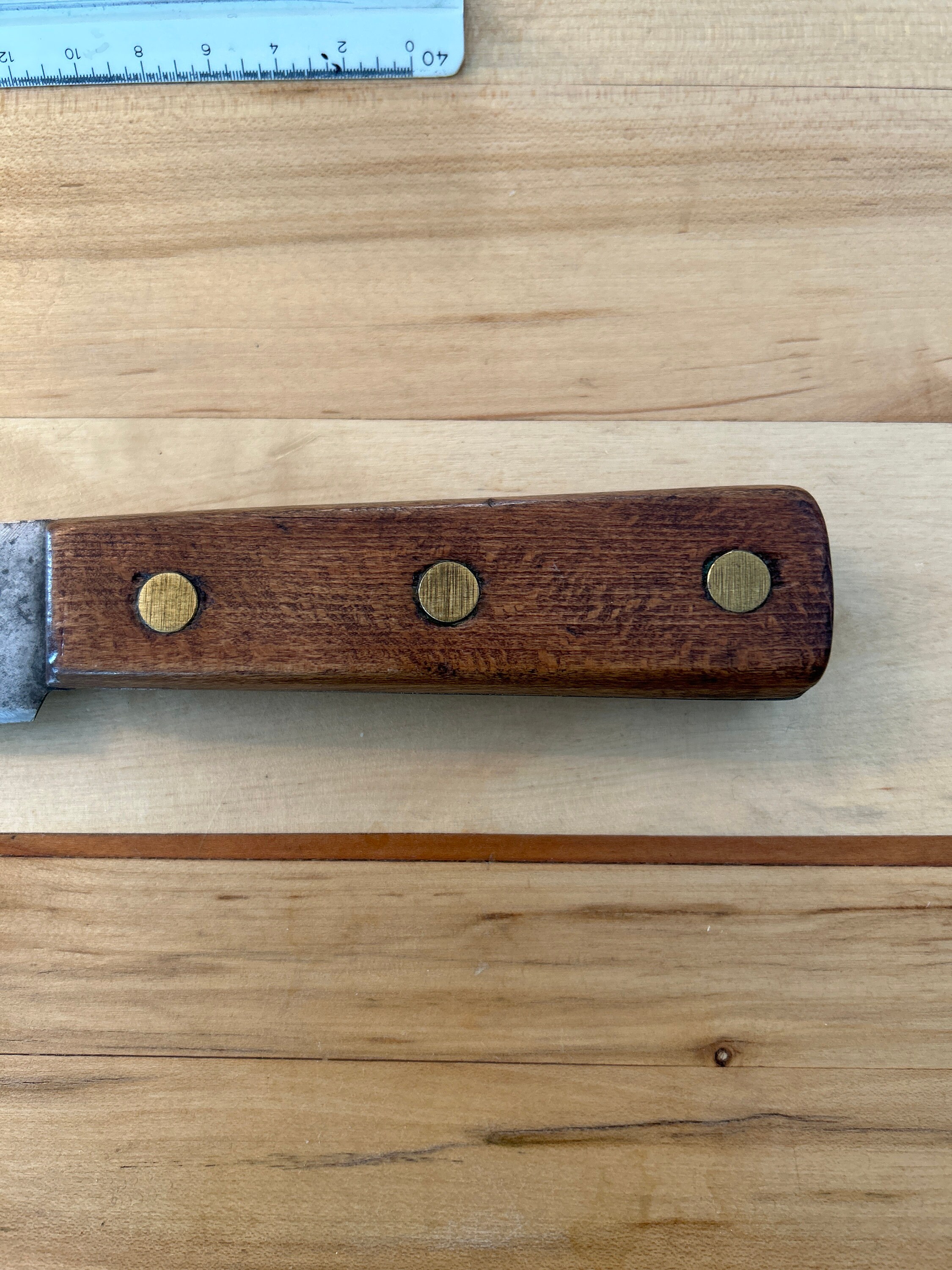 Vintage Taylor Bros Butcher Knife - Etsy