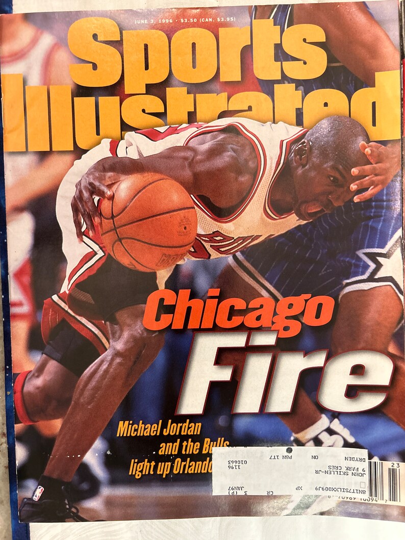 1996 and 1997 SI Michael Jordan Covers - Etsy