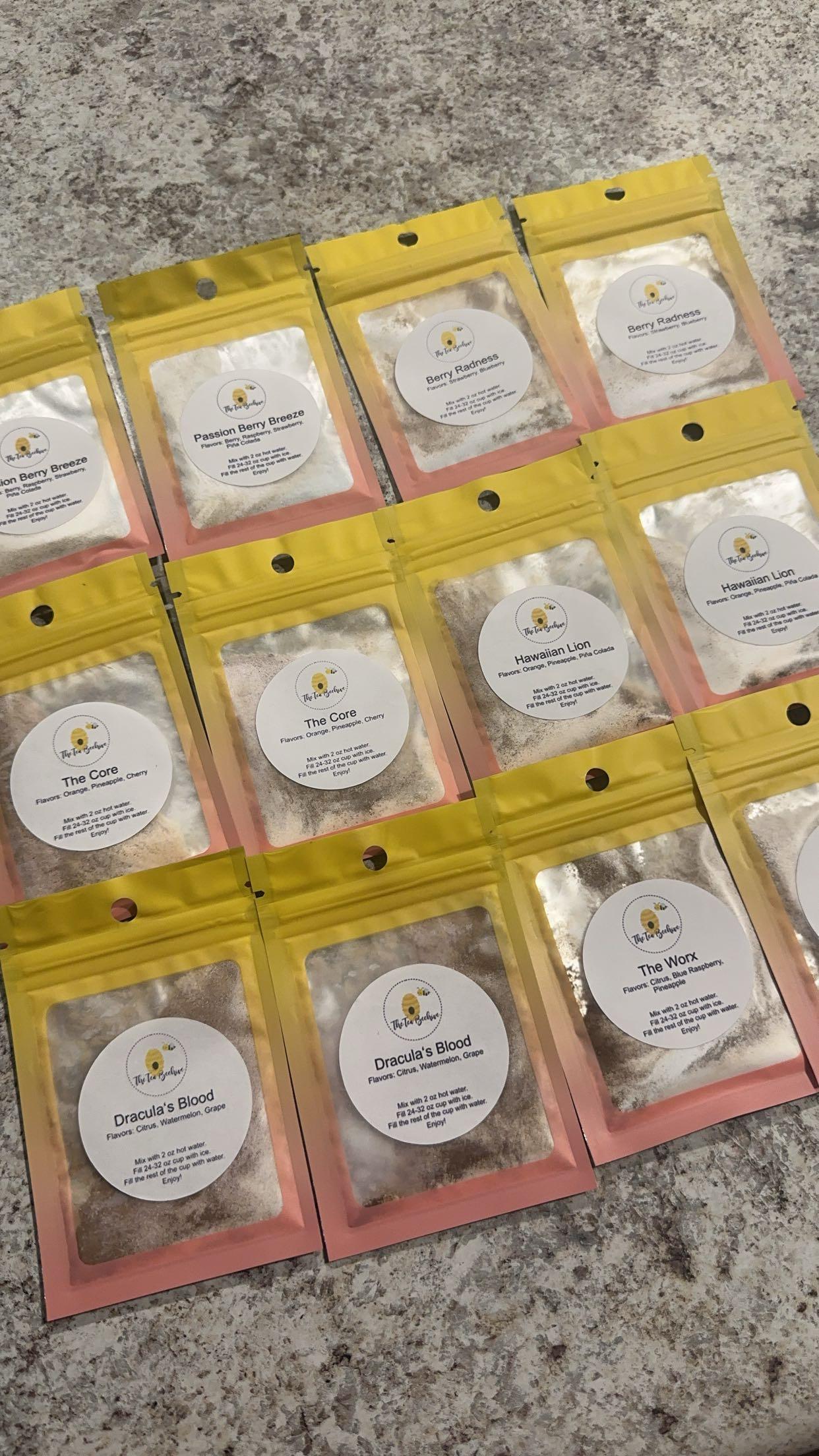 Surf and Turf Loaded Tea Mix Packet, Flavored Tea Energy Booster - Etsy