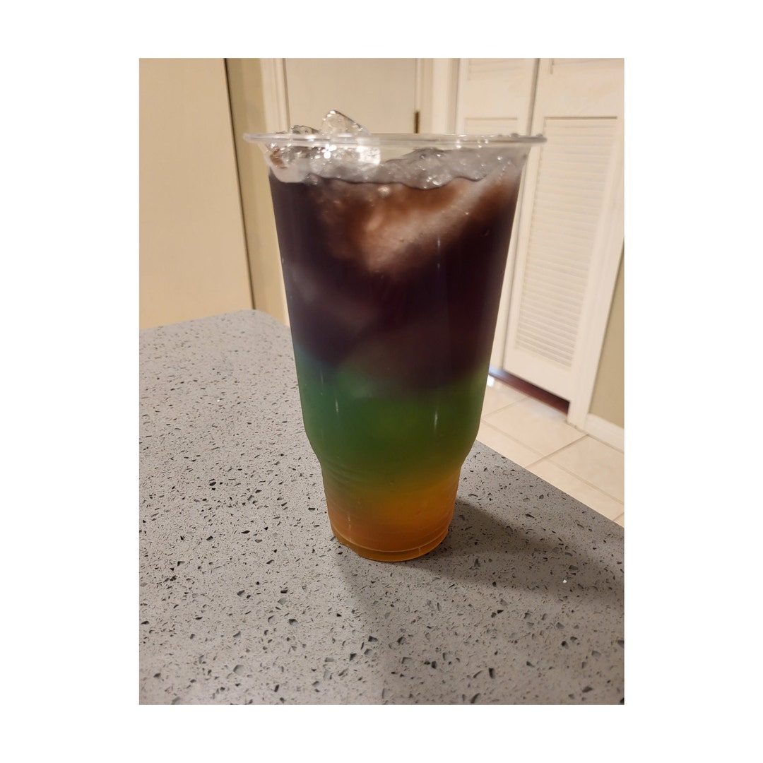 Liquid Rainbow Loaded Tea Mix Packet, Flavored Tea Energy Booster - Etsy
