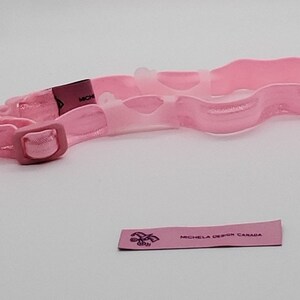 Pink Soft Band, Non-slip Grip, 5/8 Inch Width Hearing Aid Headband or ...