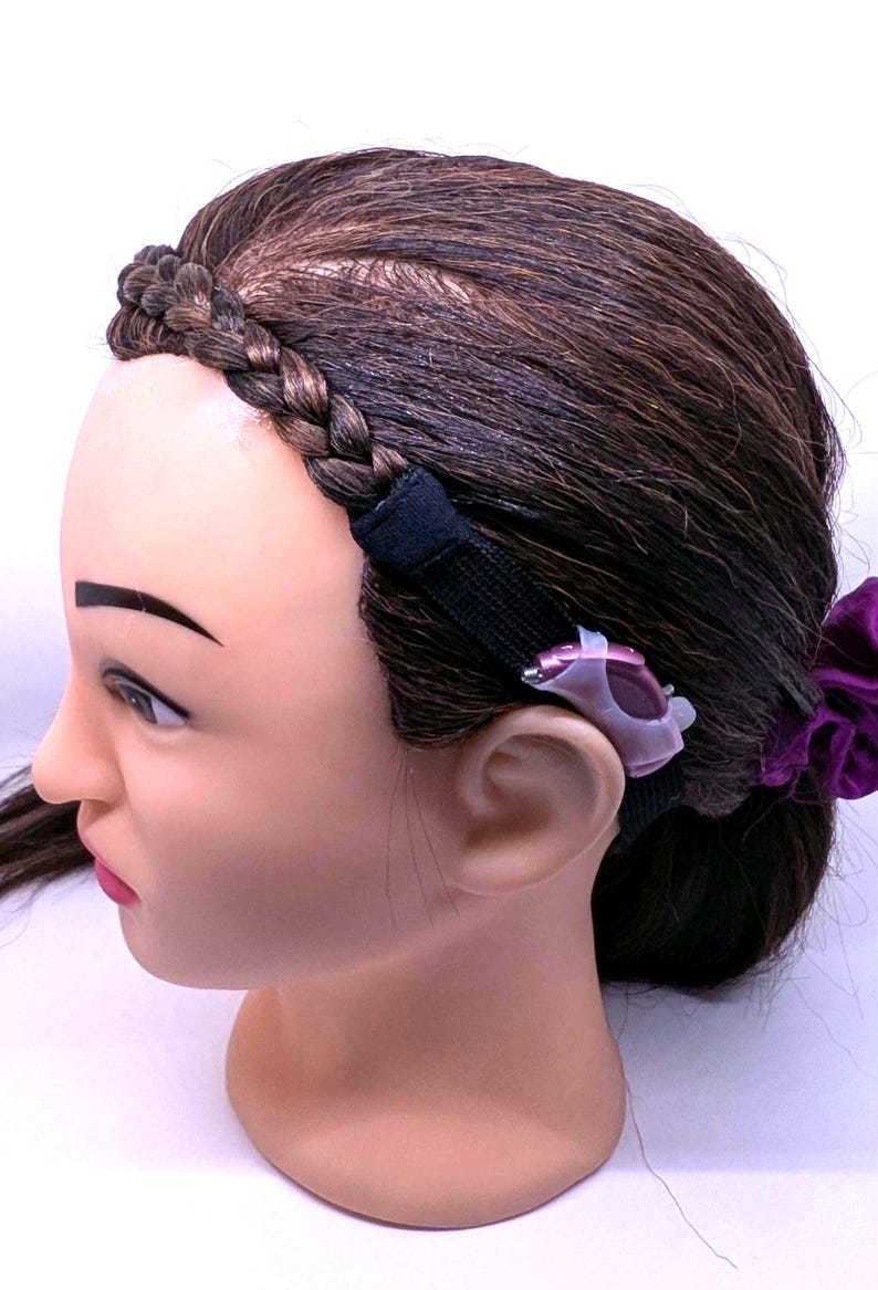 Braided Hearing Aid Cochlear ,baha Headband - Etsy