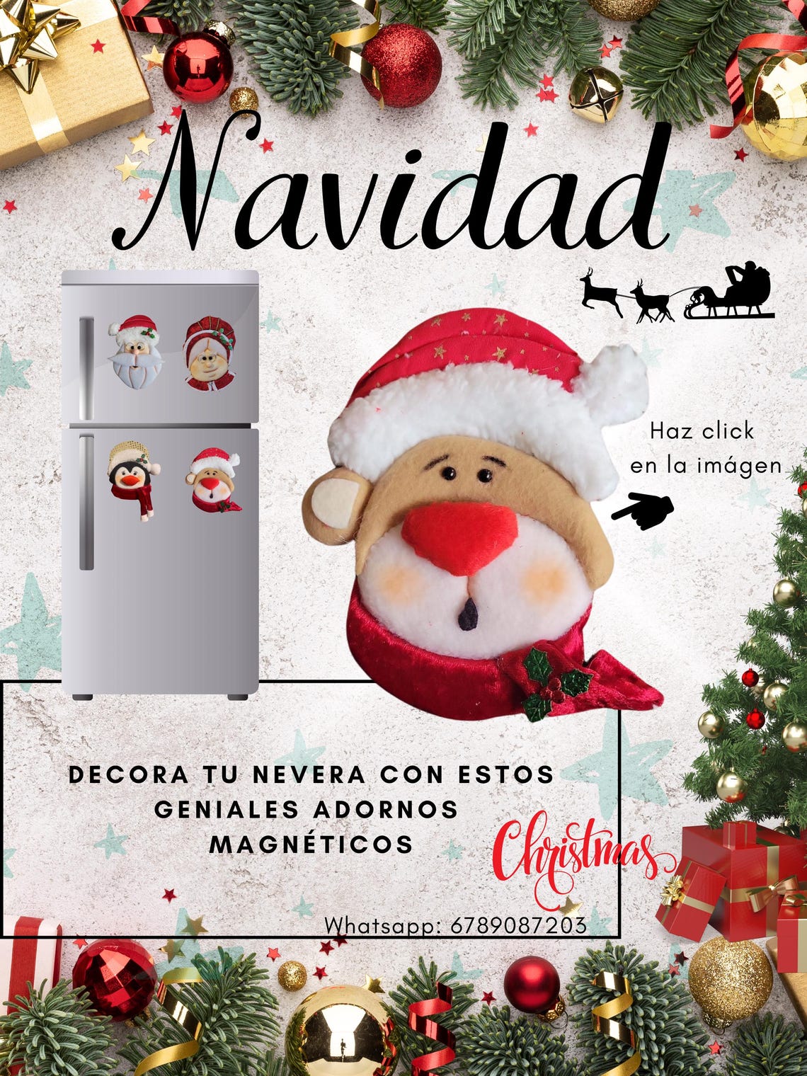 Magnetic Christmas Decorations - Festive, Reusable, & Easy-to-install ...