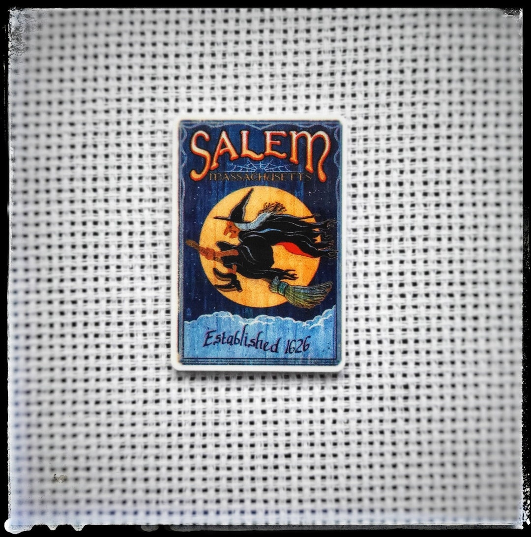 Salem Witch Magnetic Needle Minder. Needle Nanny. Needle Keeper ...