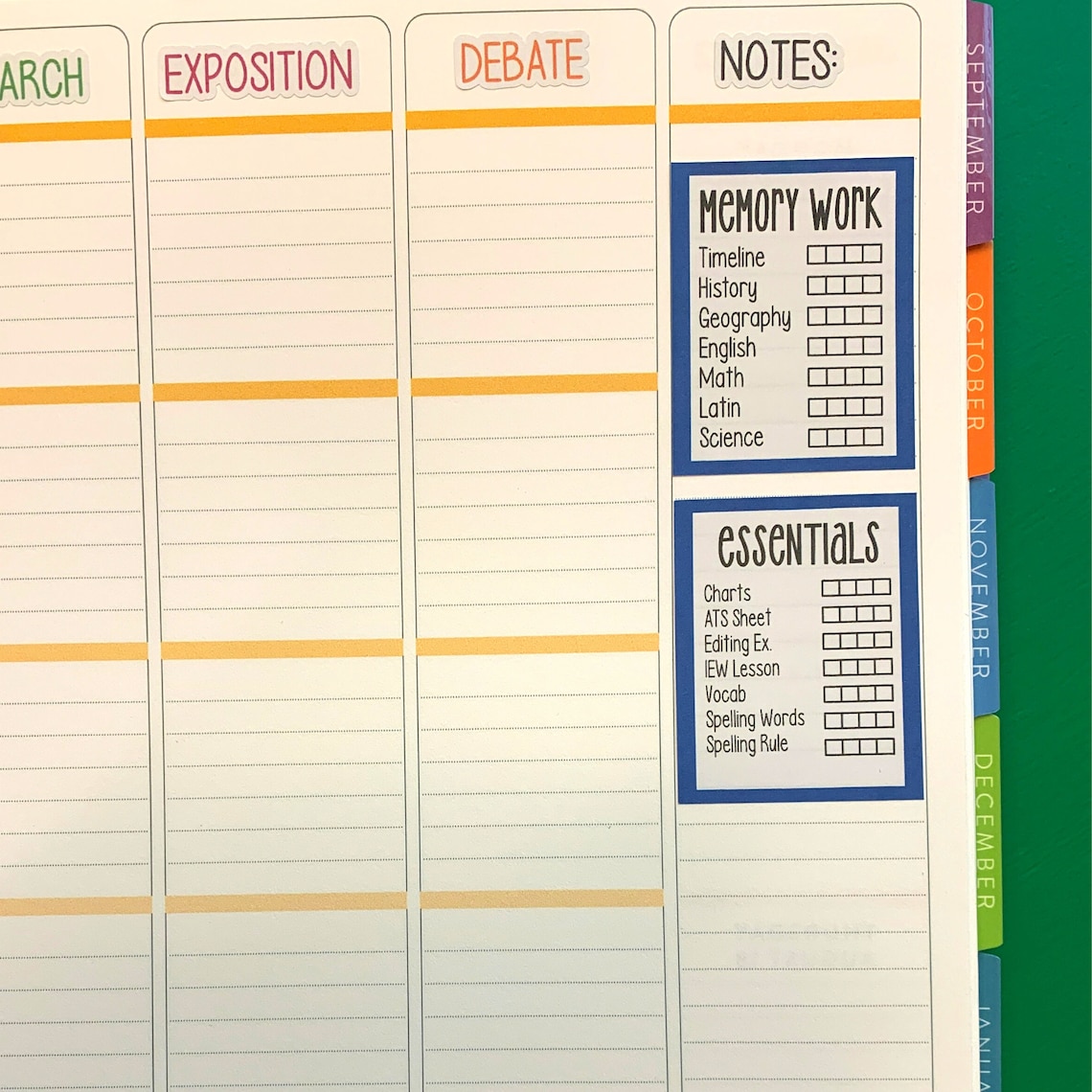 Classical Conversations Foundations Planner Sticker Bundle - Etsy