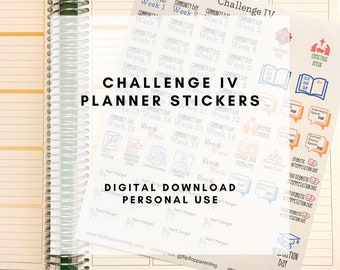 Classical Conversations Challenge I Planner Stickers - Etsy