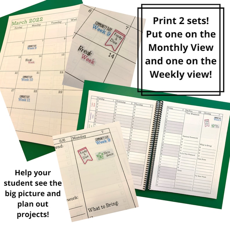 Classical Conversations Challenge A Planner Stickers - Etsy