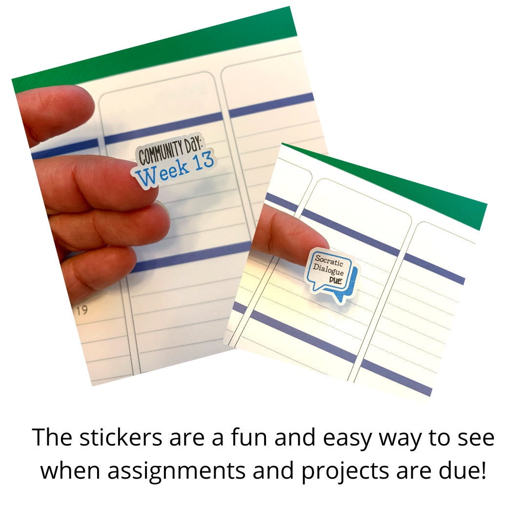 Classical Conversations Challenge II Planner Stickers - Etsy