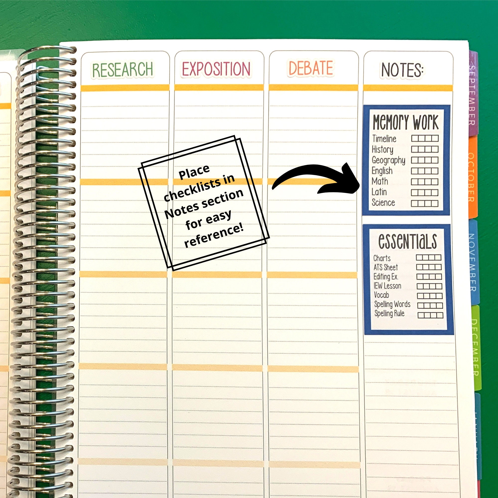 Classical Conversations Foundations Planner Sticker Bundle - Etsy