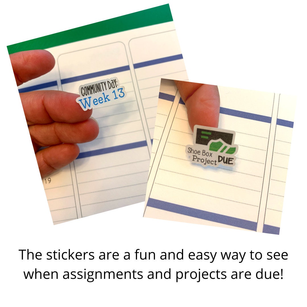 Classical Conversation Challenge B Planner Stickers - Etsy