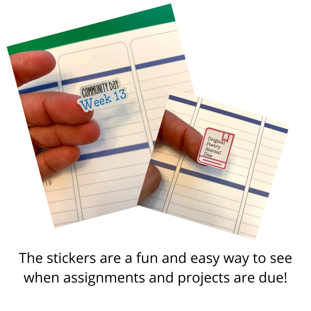 Classical Conversations Challenge III Planner Stickers - Etsy