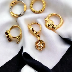 5 Magical Nose Jewelry Collection - Piercing Nose Rings, Indian Nose ...