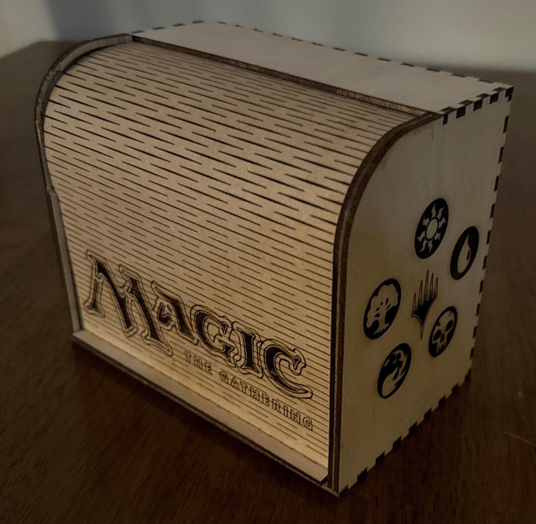 CCG MTG Card Box SVG File for Laser Cut - Etsy Australia