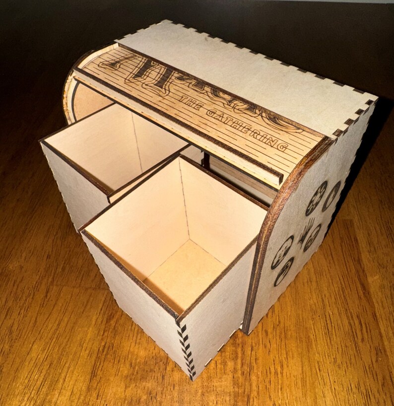 CCG MTG Card Box SVG File for Laser Cut - Etsy