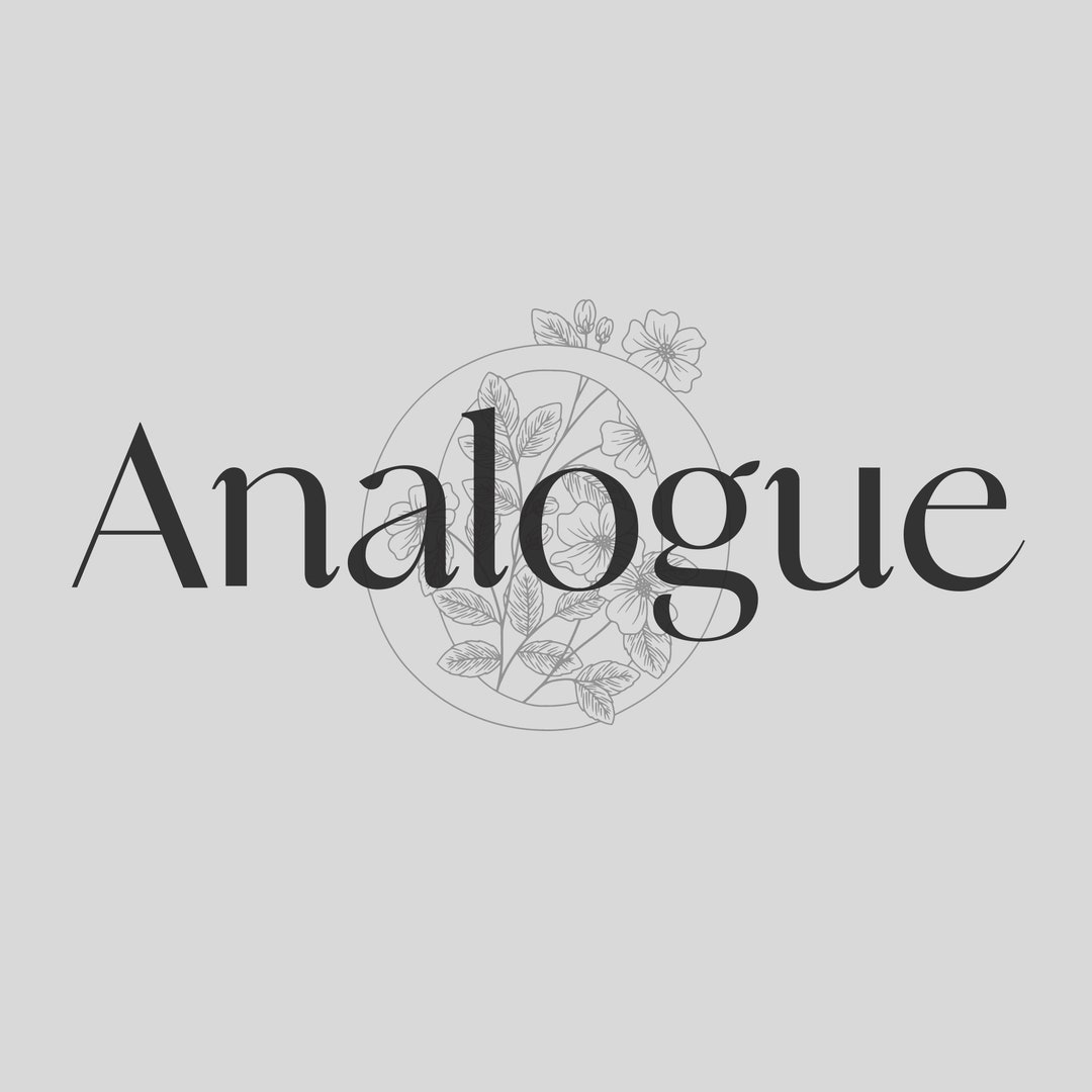 Analogue Modern Font Retro Font Serif Friends Font Unique - Etsy UK