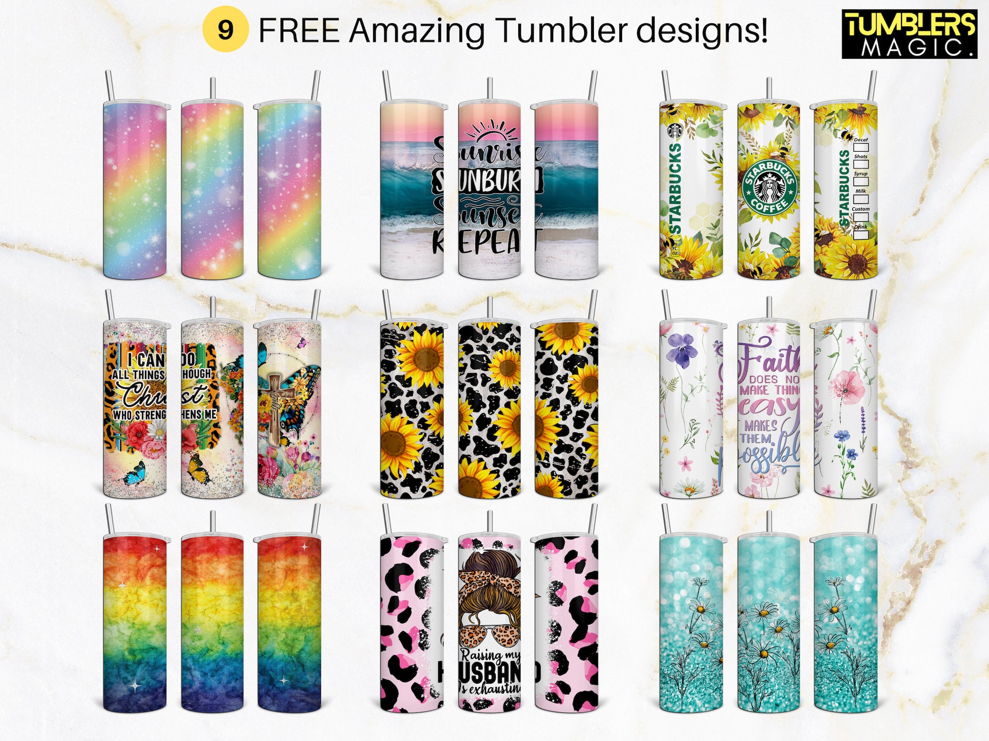 Cross Tumbler Wrap, Bible Verse Sublimation, Jesus on the Cross Wrap ...