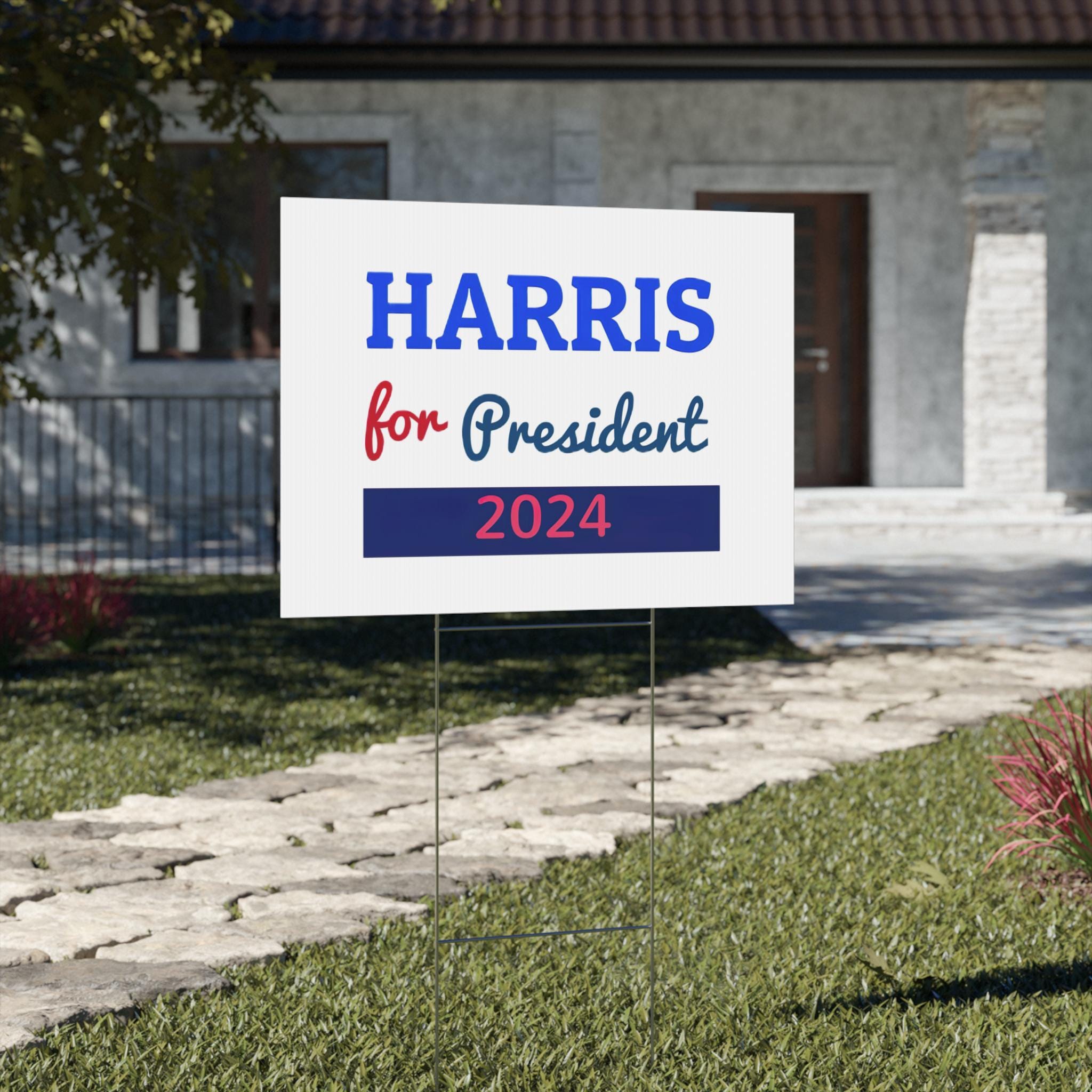 Kamala Harris for President Yard Sign 2024 Durable 18x24 Inch 45.7cm 60 ...