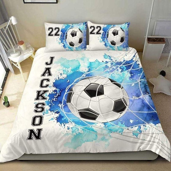Soccer Bedding - Etsy