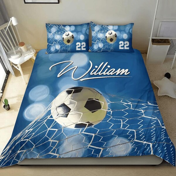 Soccer Bedding - Etsy