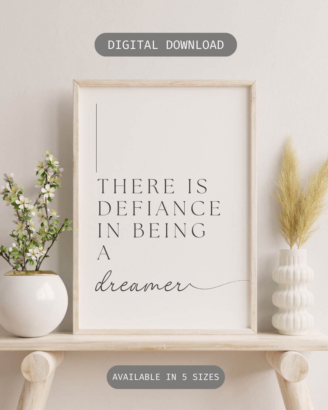 The Invisible Life of Addie Larue Wall Print | Inspirational Minimalist ...