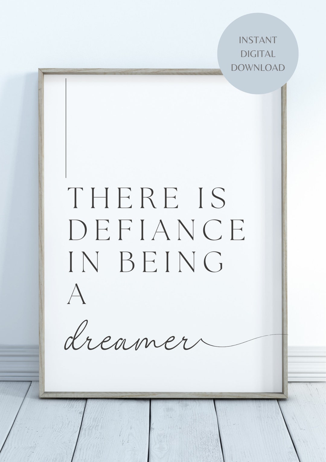 The Invisible Life of Addie Larue Wall Print | Inspirational Minimalist ...