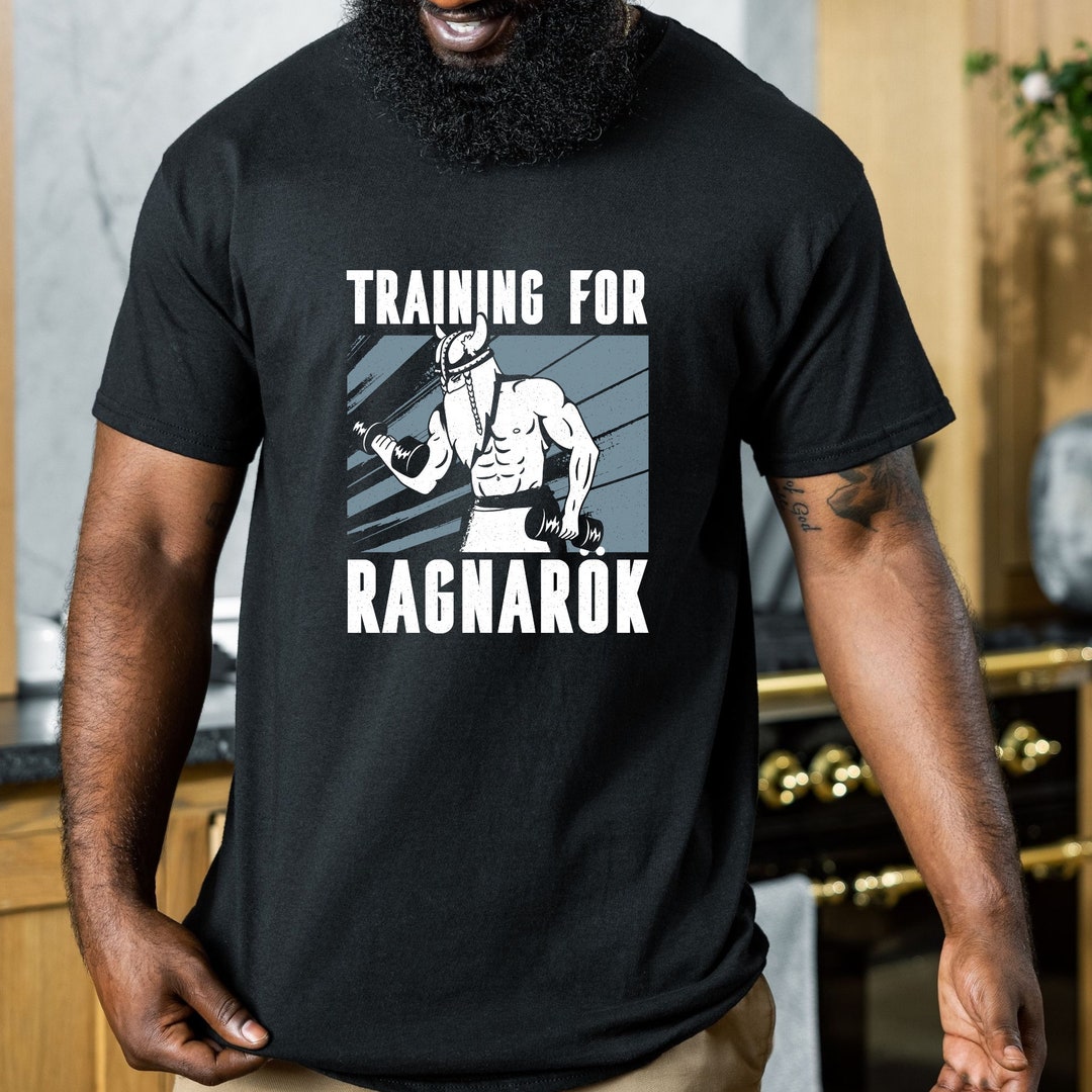 Training for Ragnarok Shirt, Viking Shirt, Viking Sword, Norse ...