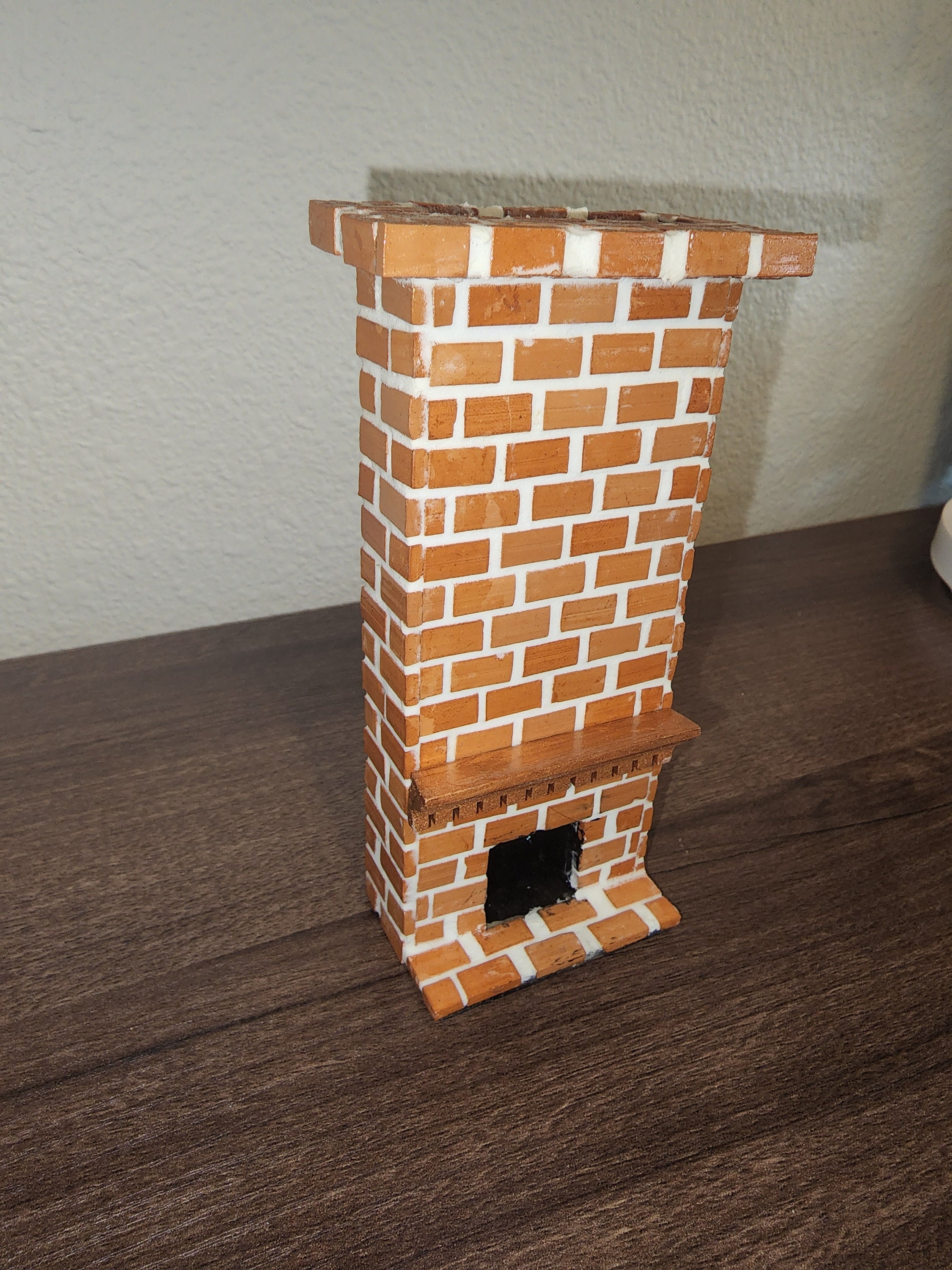 Miniature Brick Fireplace - Etsy