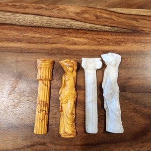 Miniature Pearl White Women Column - Etsy