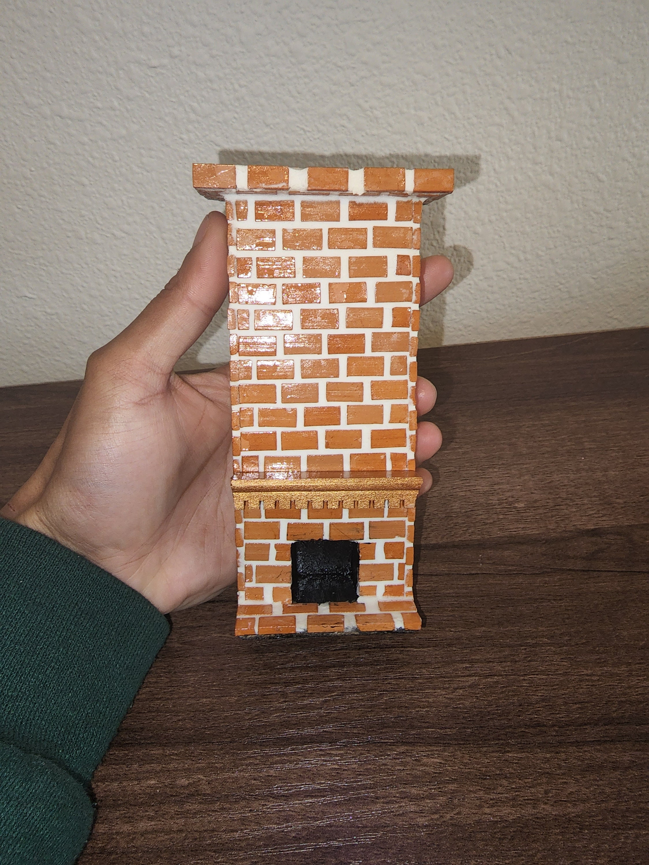 Miniature Brick Fireplace - Etsy