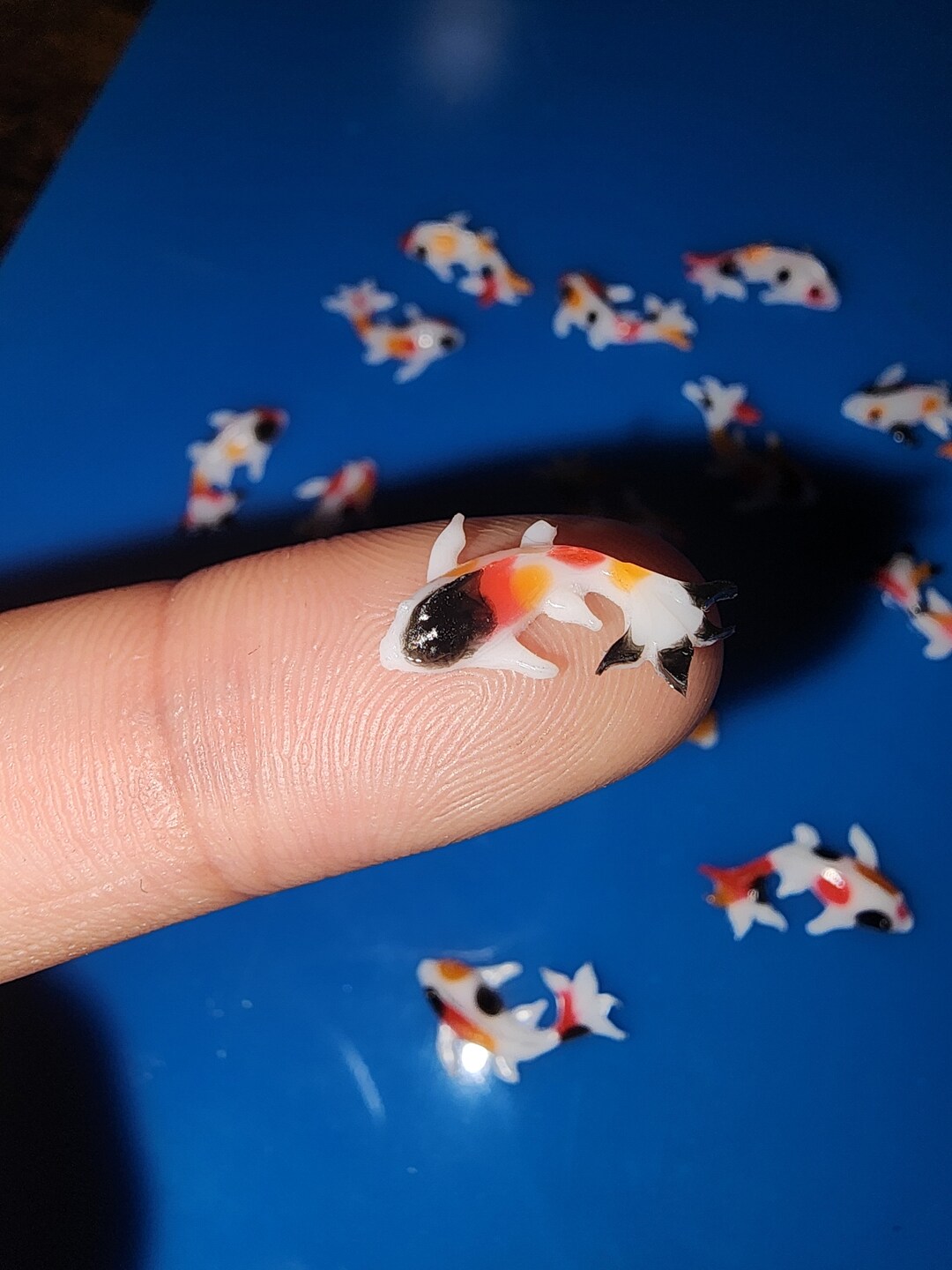 Miniature Classic Koi Fish - Etsy