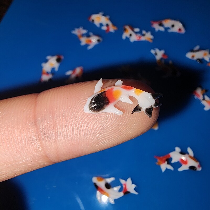 Miniature Koi Fish - Etsy