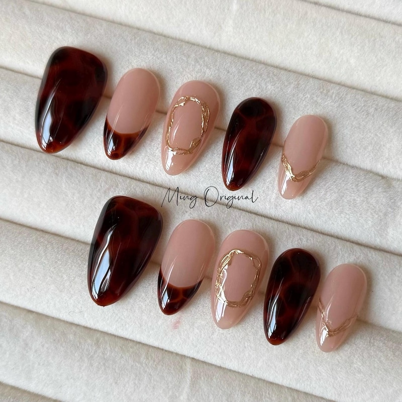 Glass Tip Press on Nails - Etsy