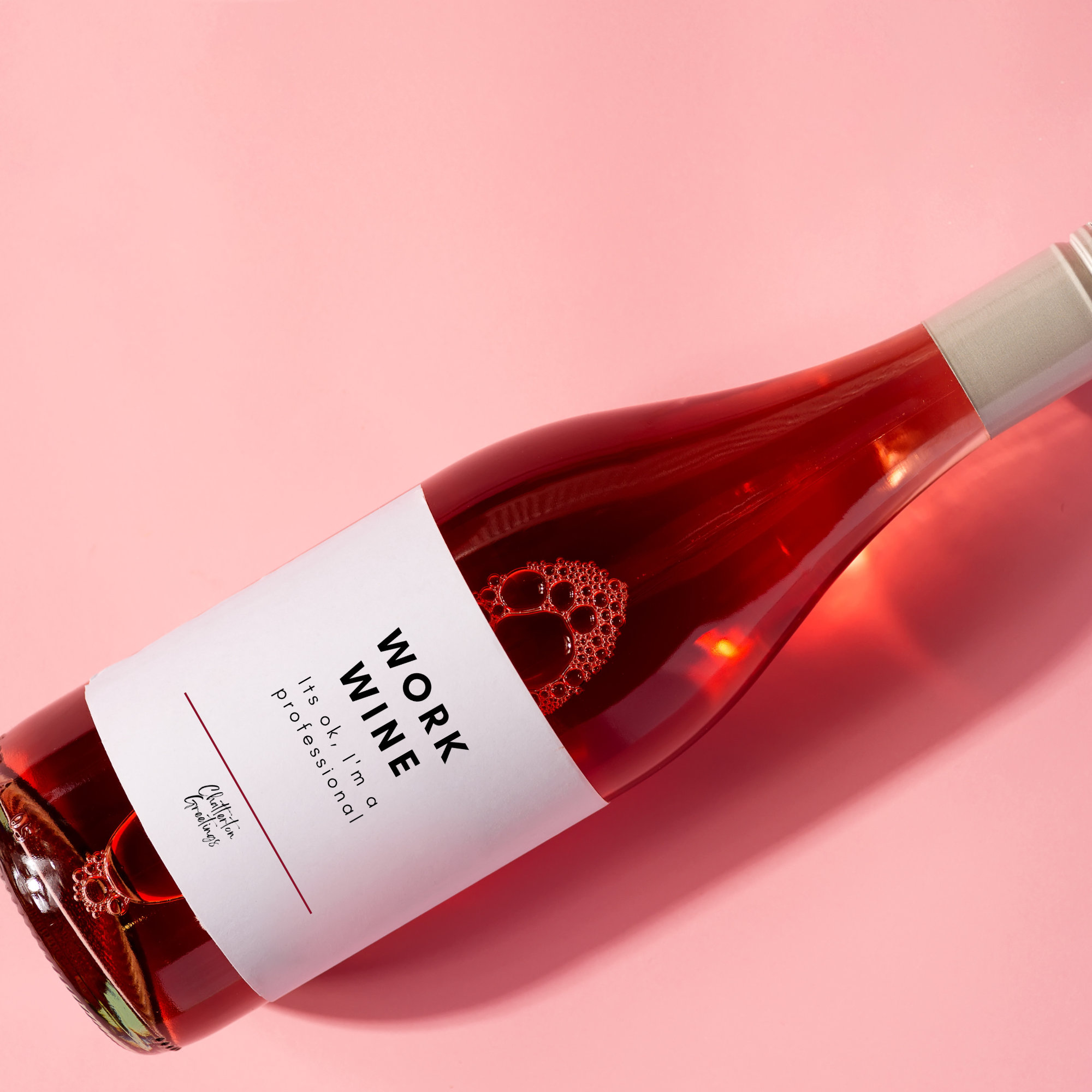 Funny Wine Label for New Job Gift, Boss Wine, Funny Employee Gift ...