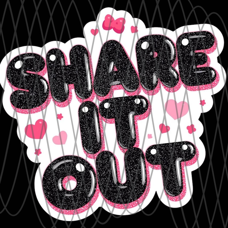 Kawaii Baddie Tiktok Live Fan Club Stickers | Pink Goth Chat Engagement ...
