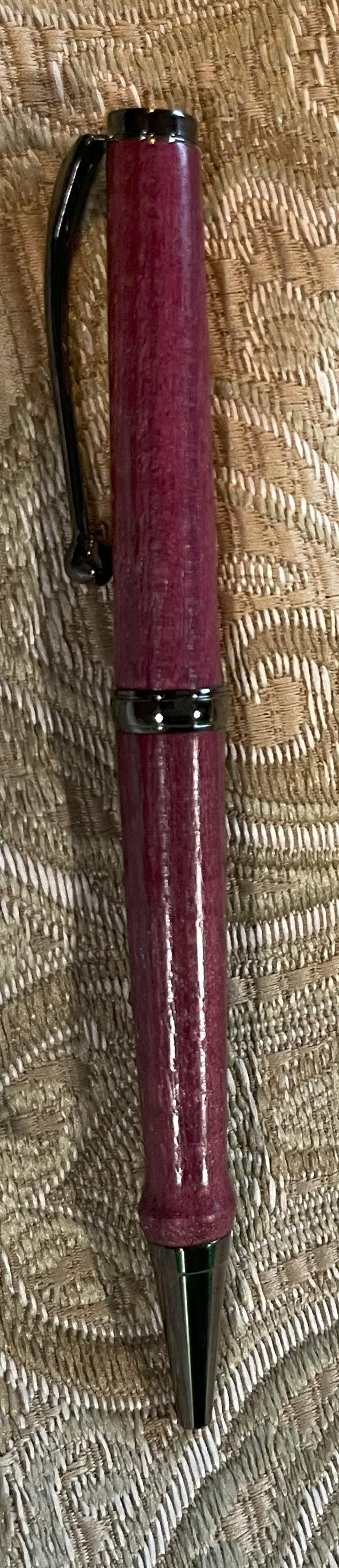 Purple Heart Custom Wood Pens - Etsy